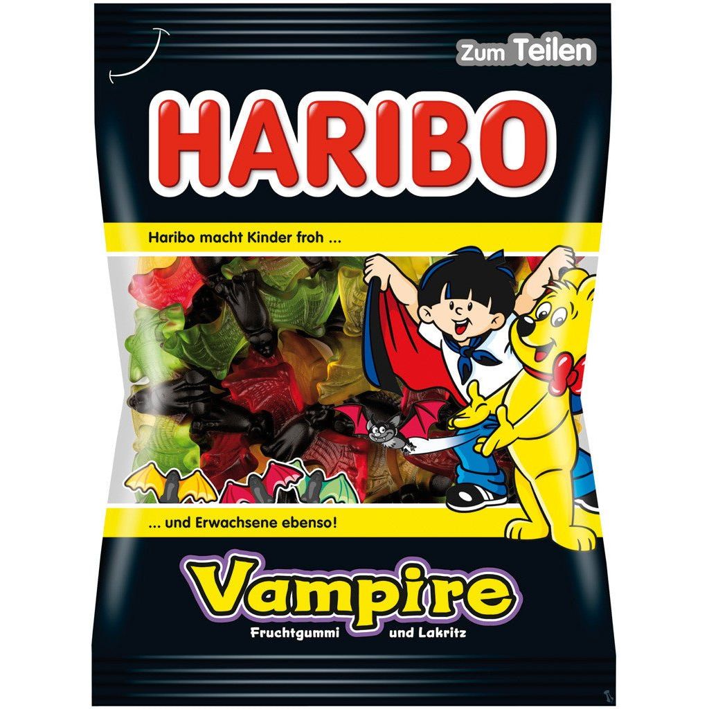 Haribo Vampire Gummy Candy - Spooky Halloween Treats – Exotic Soda Company