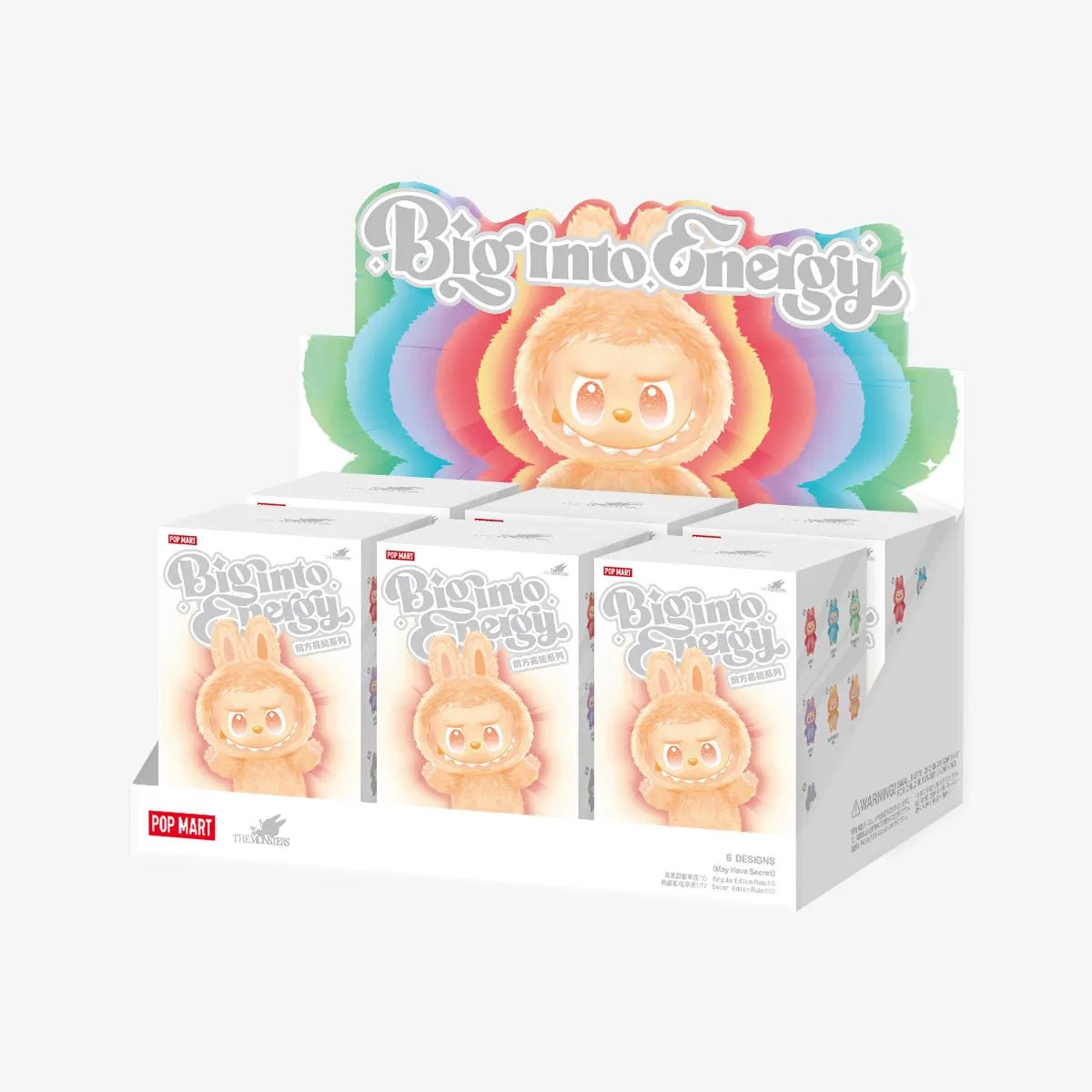 Labubu Big Into Energy Pop Mart Figure - Collectible Toy – Exotic Soda ...